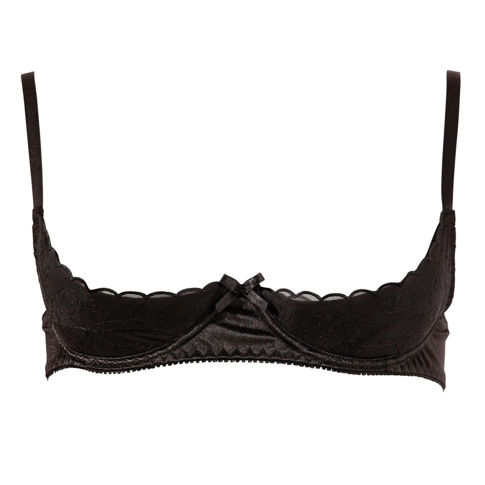 Cottelli Half Cup Bra Black – Loveoutlet